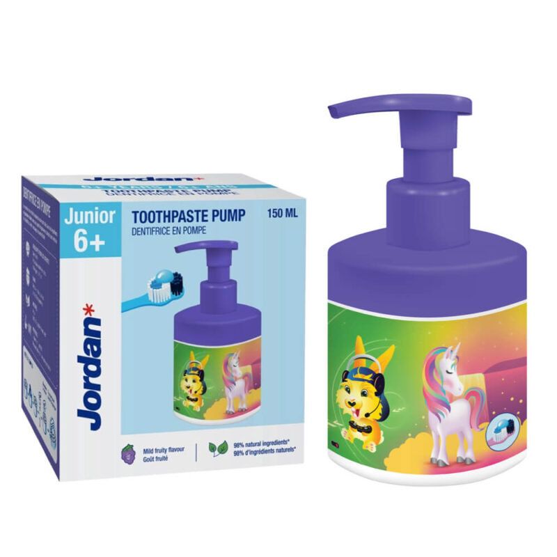 Jordan JUNIOR hambapasta (pumbaga) lastele (6-12a) 150ml - Hammas32