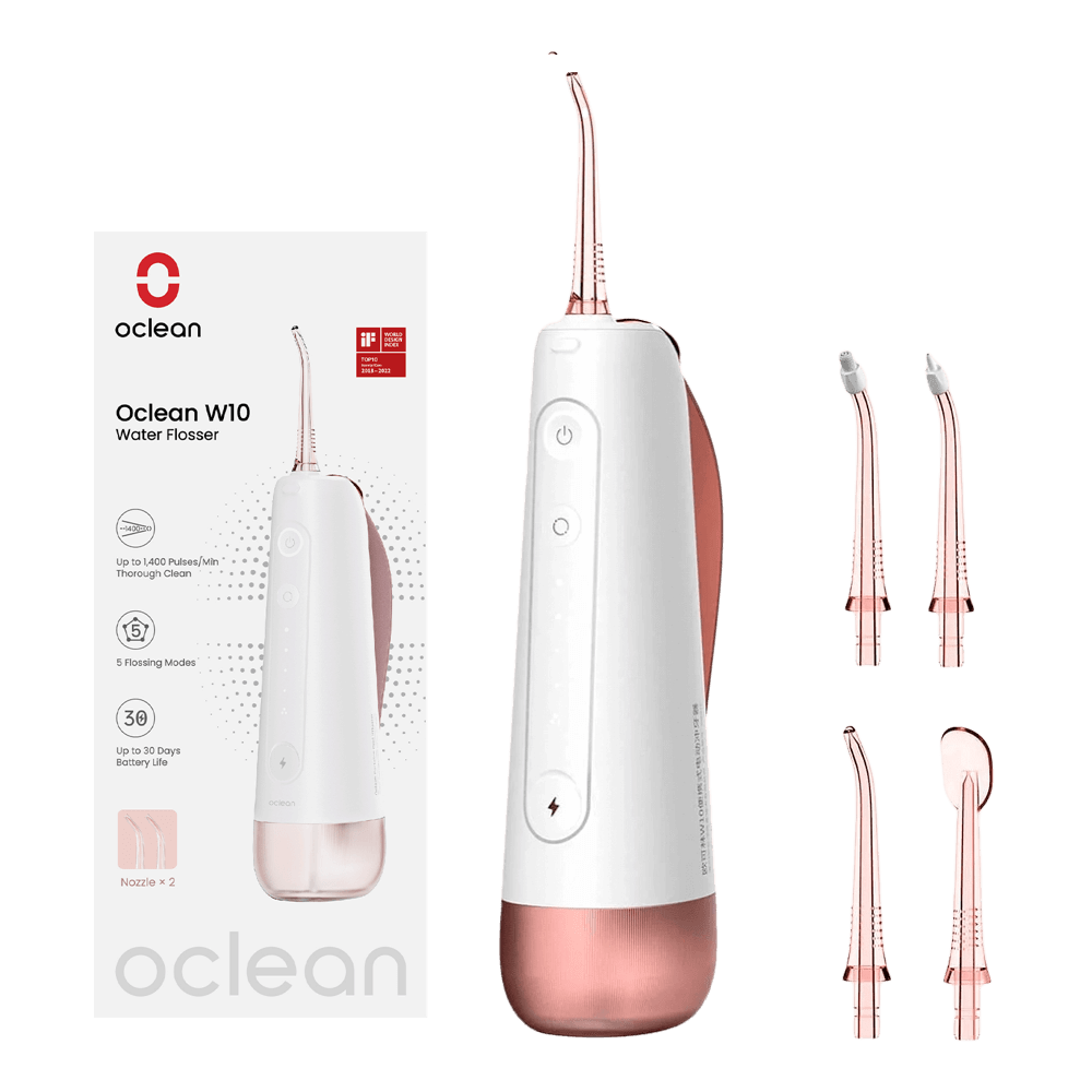 Oclean W10 Penkkikastelulaite PINK langaton vesisuihku - Hammas32